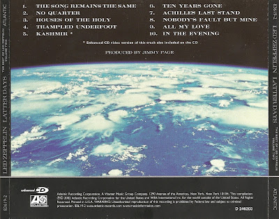 LED ZEPPELIN —LATTER DAYS- BEST OF VOL. TWO | Loqueescuchaabel's Blog